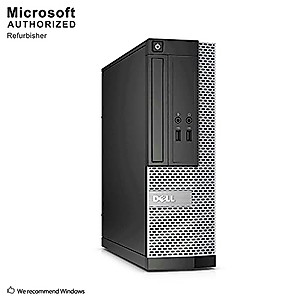 DELL Optiplex 3020 SFF Desktop PC - Intel Core i5-4570 3.2GHz 8GB 500GB DVDRW Windows 10 Professional (Renewed)']