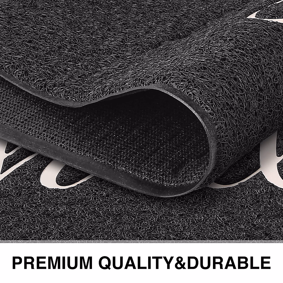 SoftDuo Door Mat Welcome Mat Indoor Outdoor Doormat Resist Dirt Rug Easy to Clean Entry Rug Durable Anti-Slip Entrance Mat Low-Profile Outside Floor Mat for Front Door, Entryway, Garage (30"x17.5")