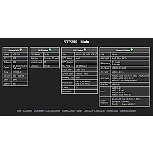 CenterClick NTP250 GPS Based NTP Server Appliance w/PoE