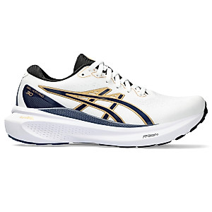 ASICS Women's Gel-Kayano 30 Anniversary Shoes, 9, White/DEEP Ocean