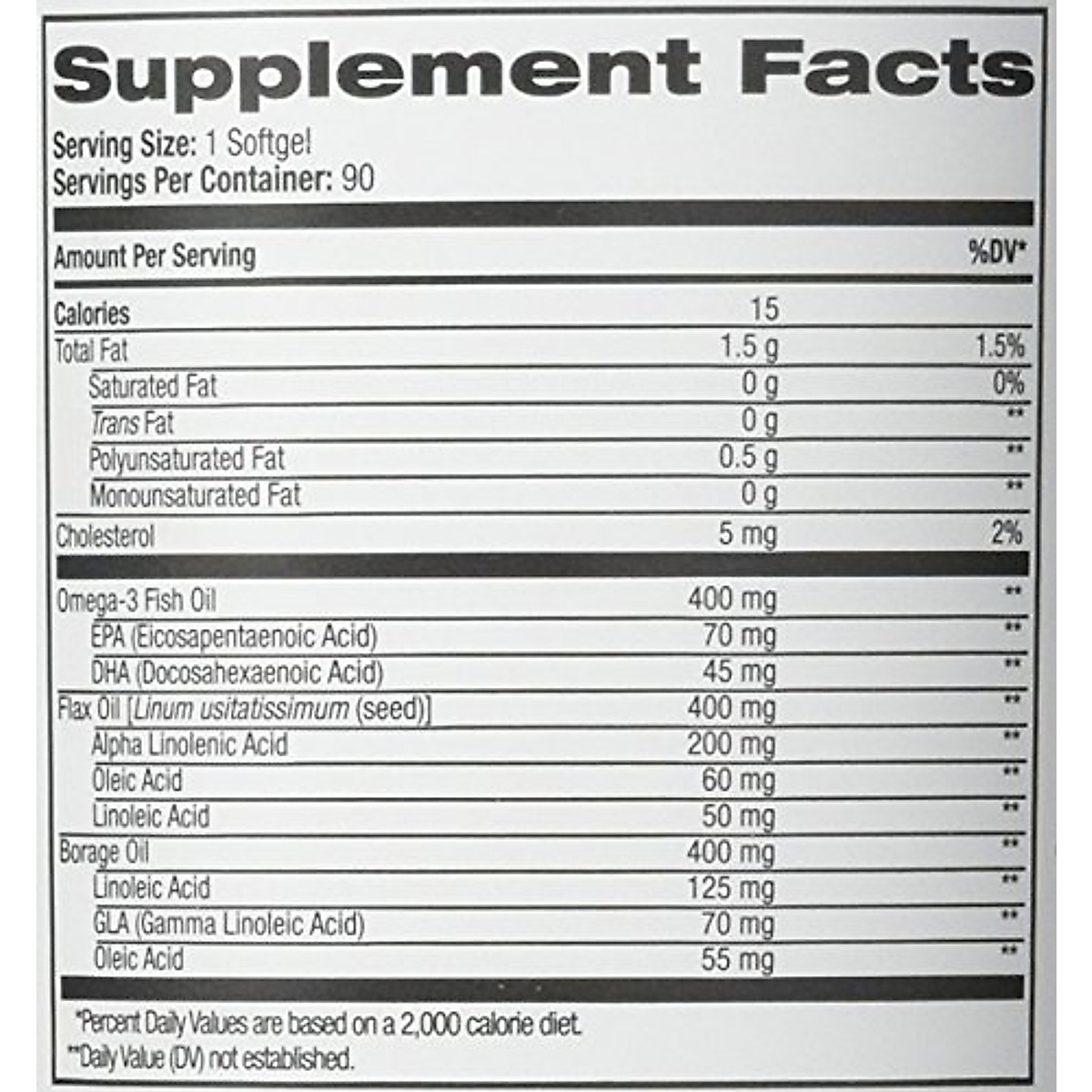 Natrol - Omega 3-6-9 Complex, 90 softgels