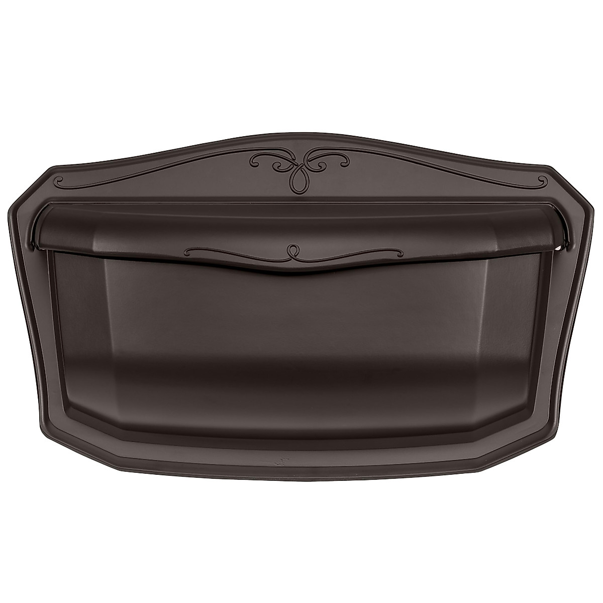 ARCHITECTURAL MAILBOXES 2541RZ-10 Villa Wall Mount Mailbox, Large, Rubbed Bronze