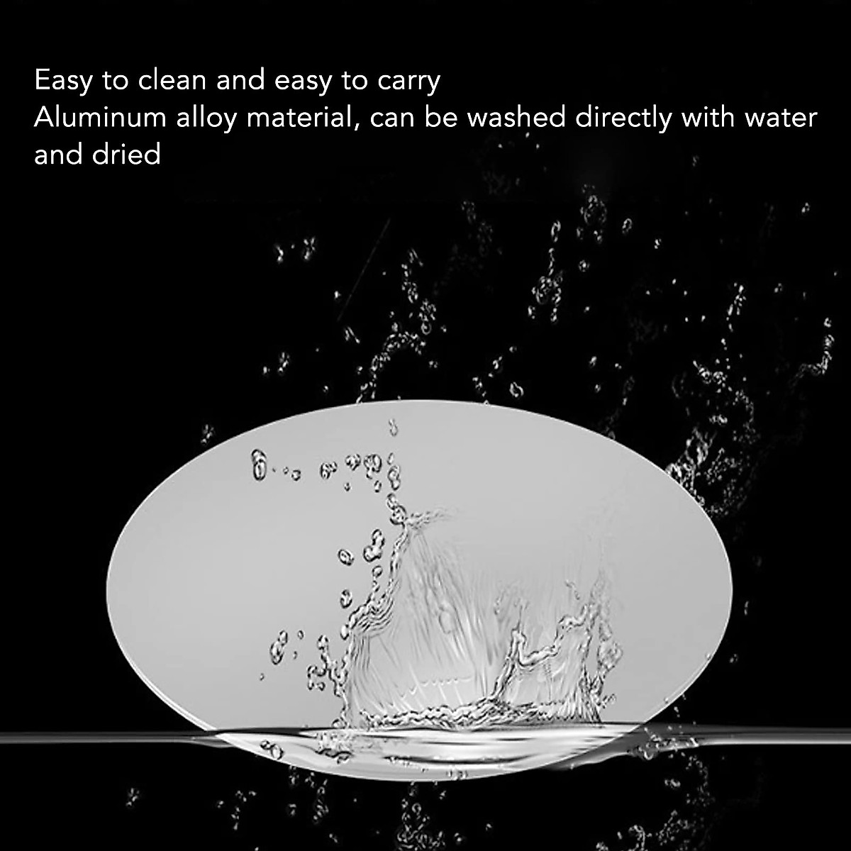 360° Rotation Monitor Swivel Base,330mm Silver Aluminum Alloy Computer Screen Monitor Turntable Stand Rotating Desktop Holder Swivel Base Mat for i,Laptop,Potted Plants,Arts & Crafts