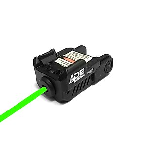 Ade Advanced Optics HG54G Strobe Laser Sight for Pistol Handgun, Green