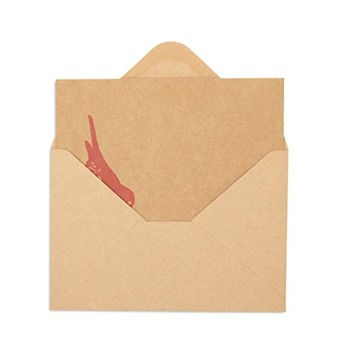 36 Pack Bird Note Cards with Envelopes, Blank All Occasion Thank You Cards, Rustic-Style (Kraft Paper, 4 x 6 In)