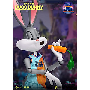 Beast Kingdom Space Jam: A New Legacy: Bugs Bunny DAH-048 Dynamic 8ction Heroes Action Figure,Multicolor