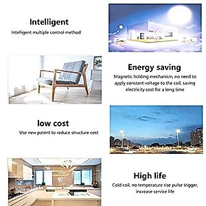 Smart Breaker 1P AC230V IP20 Intelligent Circuit Breaker Remote Control Miniature Circuit Breakers Switch Overload for Distribution Box (1P 16A)