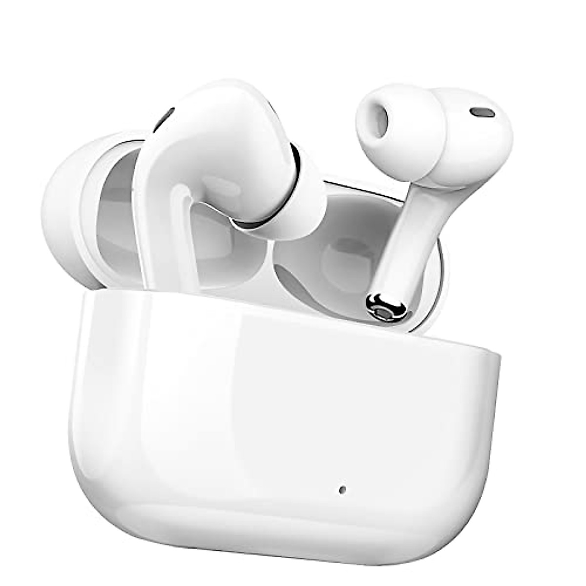 EEAABBR True Wireless Earbuds Bluetooth 5.3 in Ear Noise Cancelling IPx7 Waterproof Portable Charging Case Immersive Sound Deep Bass Touch Earphones Sport Headphone for iPhone Android