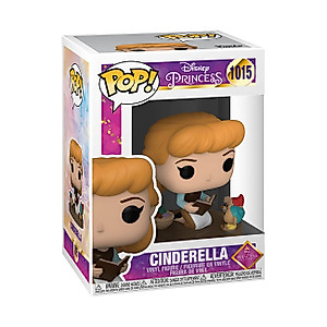 Visit the Funko Store Cinderella Pop Storage Protector Bundle - Figurine 3.75 Inch Classic Character Ultimate Princess Collection with PET Clear Plastic Case for Collectible Vinyl Figures
