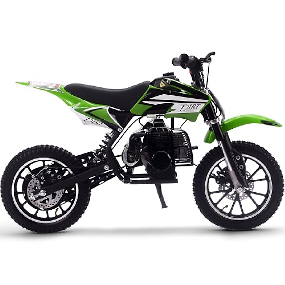MotoTec DB-01 50cc 2-Stroke Kids Gas Dirt Bike Green