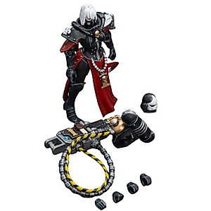 HiPlay JoyToy Warhammer 40K Collectible Figure: Adepta Sororitas Retributor with Heavy Flamer 1:18 Scale Action Figures JT8131 (Heavy Flamer JT8131)