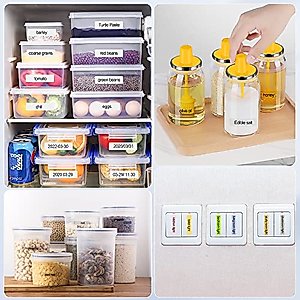 MARKLIFE P12 Label Maker Machine with Tape - Portable Bluetooth Label Printer, Mini Printer Can Print Continuous Label, Sticker Printer Compatible with iOS Android, for Business Home Office (White)