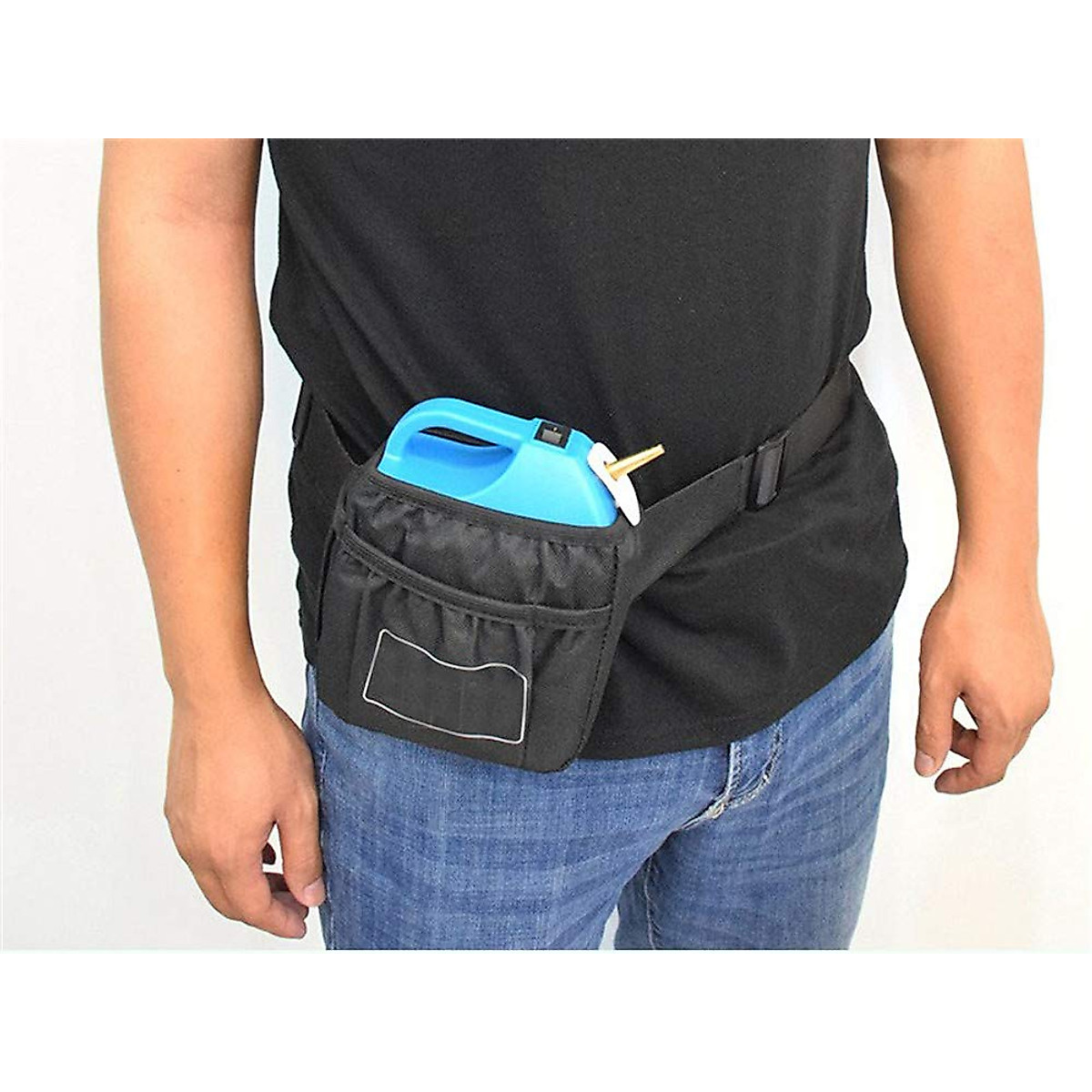 Portable Electric Balloon Inflator Electric Balloon Pump Rechargeable Twisting Modeling Balloon Pump Electric Balloon Pump Air Balloon Blower for Birthday/Party/Decoration (Blue)