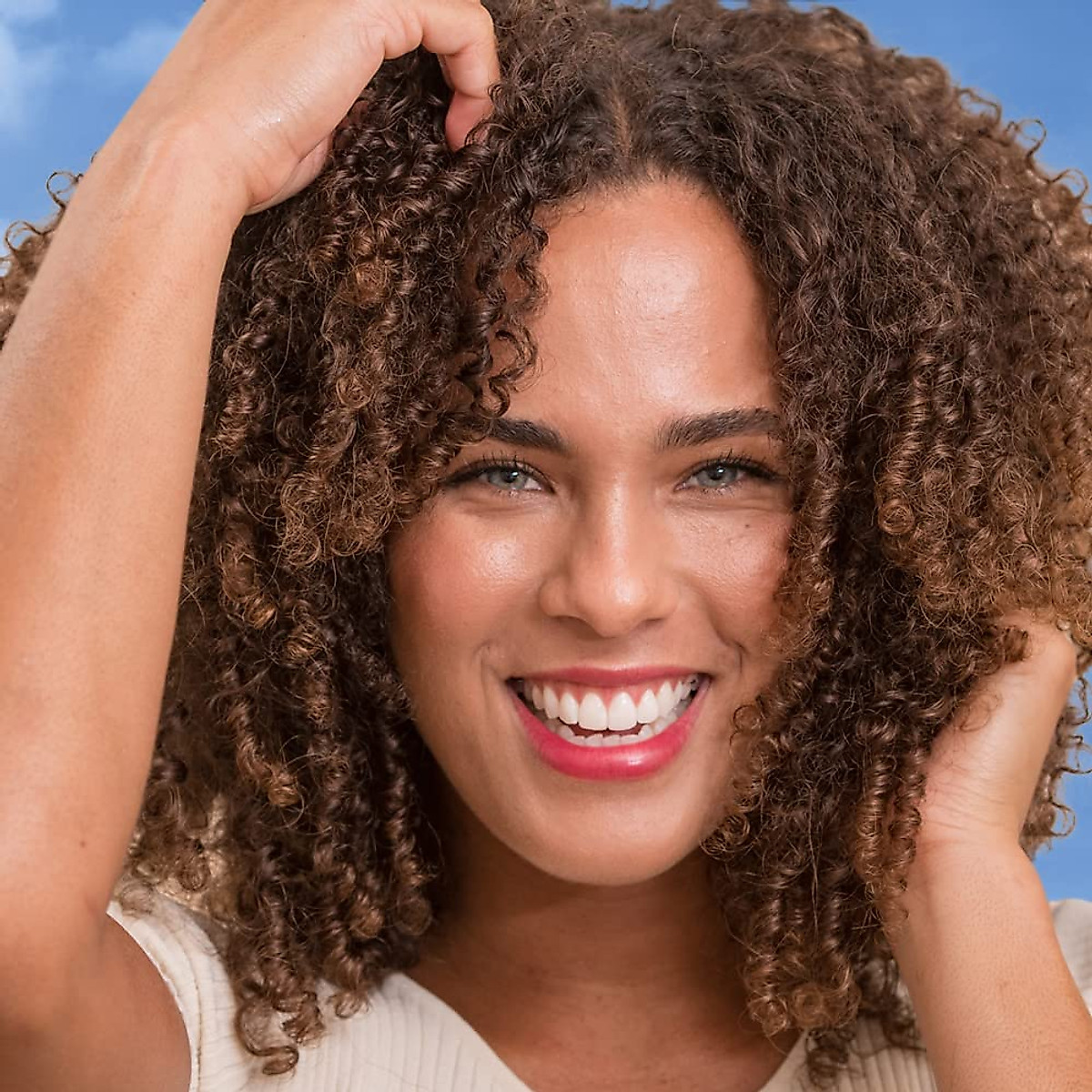 Sky Organics Curl Care Bio-Based Treatment Mask for Hair USDA Certified Bio-Based to Repair, Strengthen & Soften Curls, 8 fl. Oz