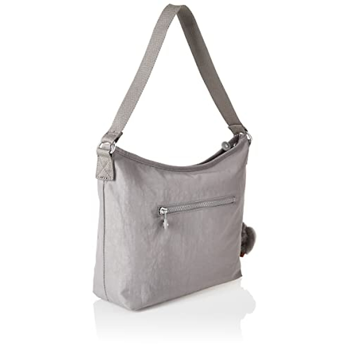 Kipling Women's Belammie Handbag, Organize Accessories, Spacious Interior, Removable Shoulder Strap, Travel Bag, Cool Grey Tonal