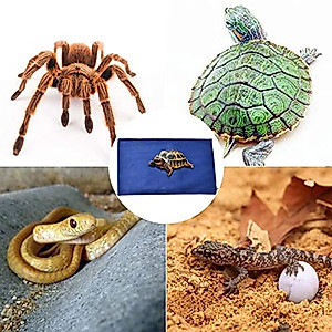 balacoo Pad 3pcs Heated Conter Blanket Level Lizards Warming Pet Plug Cat Adjustable Heat Supplies Thermostat Turtles Dog Bed Heating Reptiles Gecko USB for Blue Electric Pet Heating Reptile