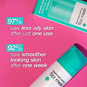 Dermalogica Clear Start Blackhead Clearing Fizz Mask (1.7 Fl Oz) Purifying Pore Cleansing Mask with Kaolin Clay and Sulfur - Absorbs Excess Oil To Purify Skin