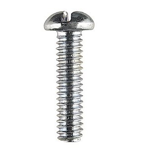 Hillman No. 1/4-20 in. x 1 in. L Combination Round Head Zinc-Plated Steel Machine Screws 100 pk