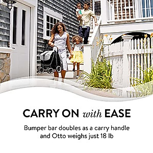 Evenflo GOLD Otto Self-Folding Stroller, Baby Carriage, Lightweight Stroller, Compact, Gravity Fold, Automatic, Fits Infant Car Seat, Baby Carriages, Light Stroller, Lightweight Travel Strollers