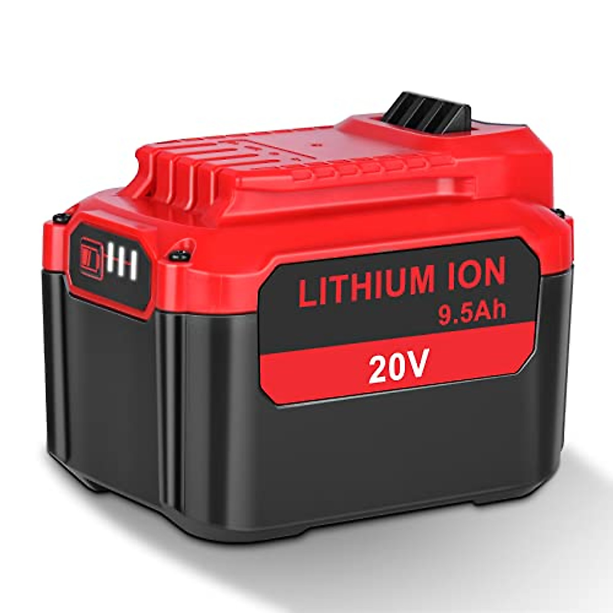 JYJZPB 9.5Ah 20V Replacement Battery for V20 Craftsman 20V Battery MAX CMCB204 CMCB205 CMCB206 CMCB202 CMCB201 Compatible for Craftsman V20 Series Lithium Ion Battery Cordless Power Tools