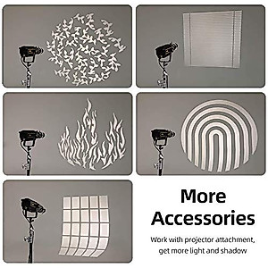 Godox SA-17 with Godox SA-P Projector to Bowens Mount for SL-60W UL150 VL150 VL200 VL300 SL200II SL-150W SL-200W