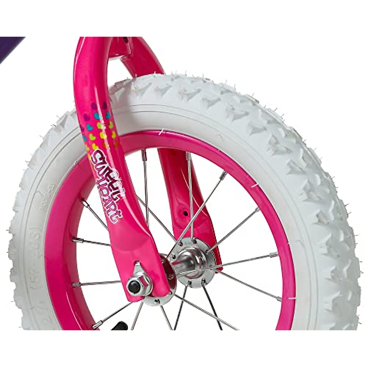 Dynacraft Magna Sweetheart 12" Children's Bike – Fun and Colorful Design, Sturdy and Durable, Perfect for Kids Learning to Ride, Easy to Assemble, Ideal for Young Riders