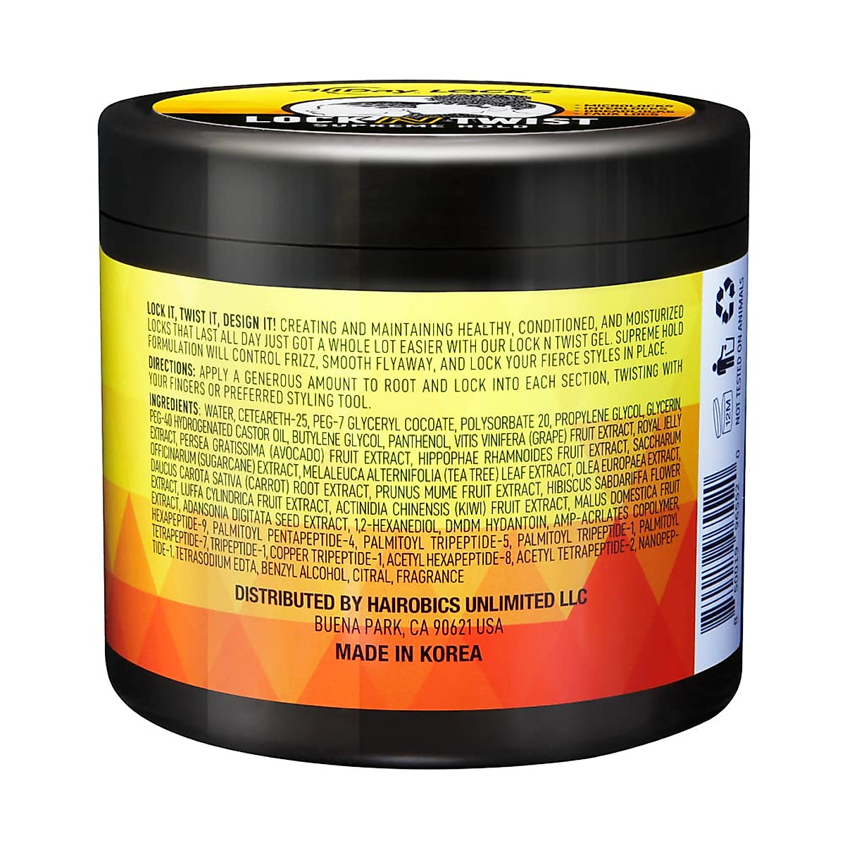 AllDay Locks Locking Gel | Retwists Locks, Supreme Hold | Smooths & Tames Frizz, Flake-Free, Soft Finish | 15 Oz