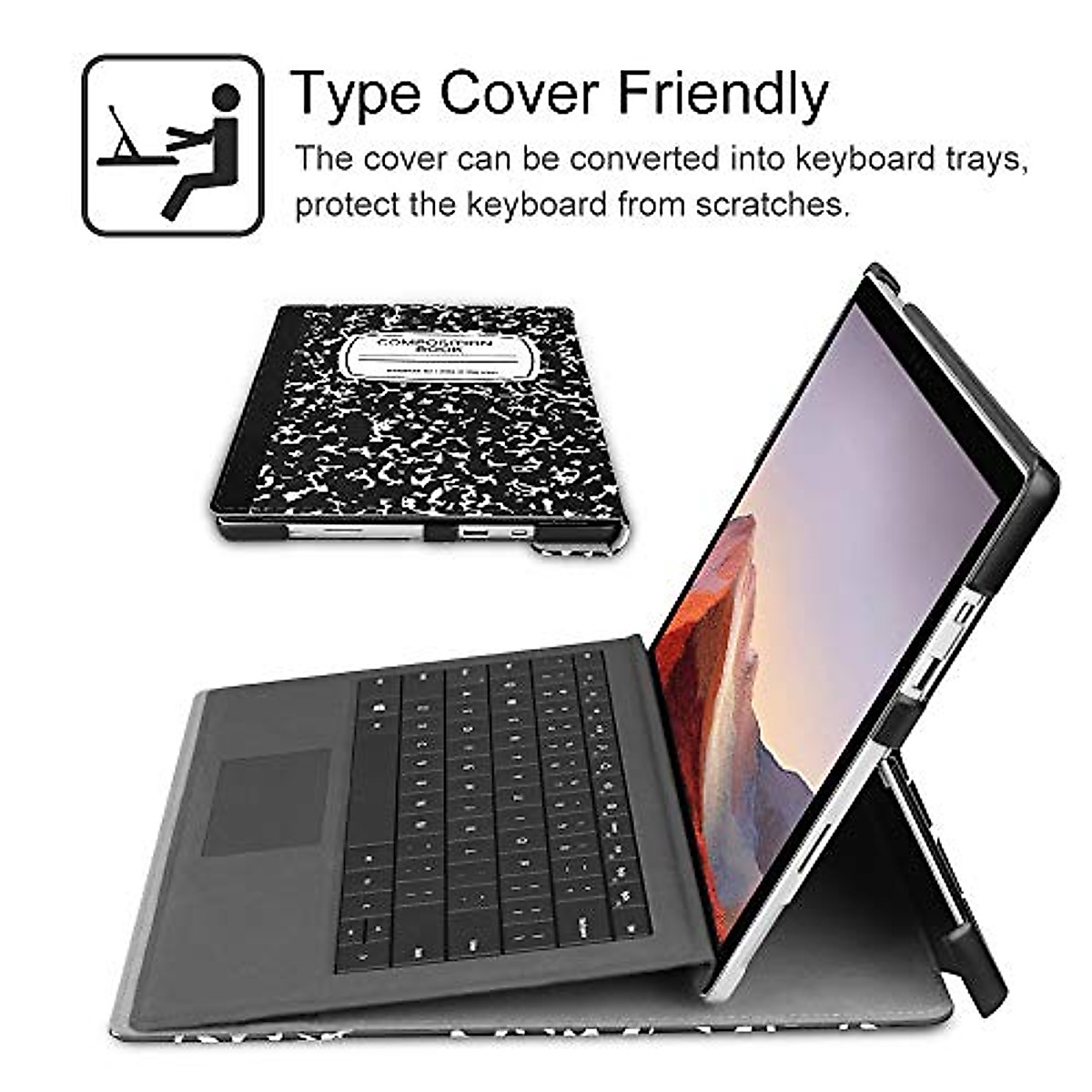 Fintie Case for Surface Pro 7 - Stylish & Protective