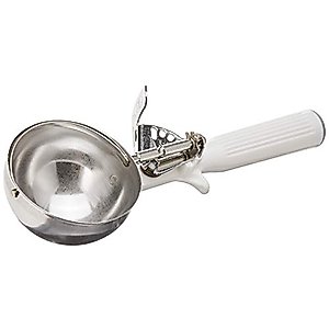 Vollrath Stainless Steel Disher - Size 6,White, 9.87"L x 5.13"W