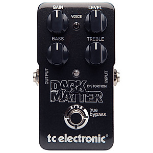 TC Electronic Dark Matter Distortion Guitar Effects Pedal Bundle 960720001