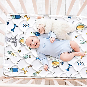 Letmxiu Premium 5" Crib Mattress and Toddler Mattress, Dual-Sided and Firm Toddler Bed Mattress, Hypoallergenic Toddler Mattress for Toddler Bed, Fits Standard Full-Size Crib and Toddler Bed