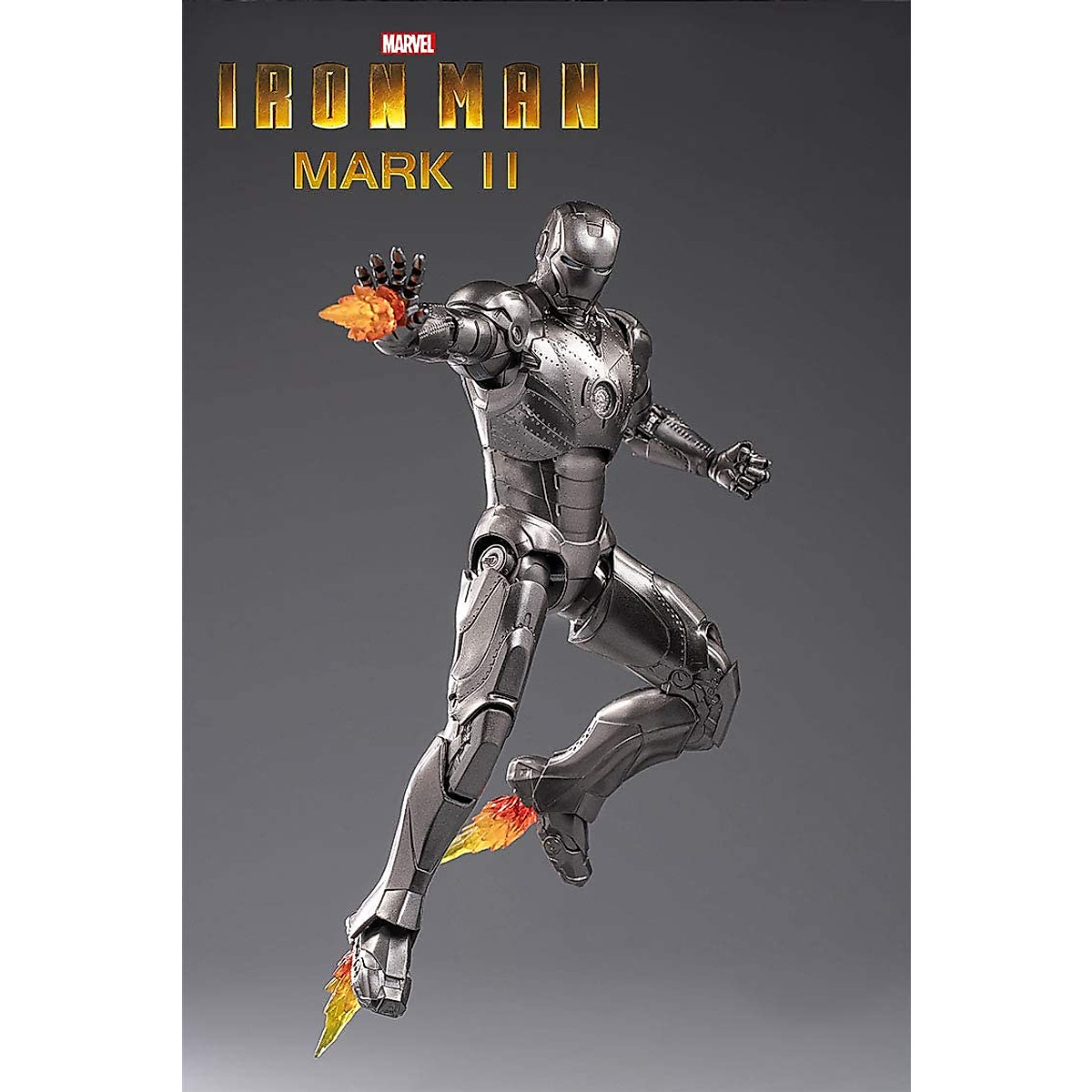 ZT 10th Anniversary 7 Inches Deluxe Collector Iron Man MK2 Action Figures