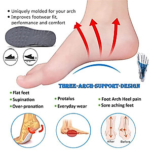 AILLAUS Fitsshoes Women Orthopedic Sneakers, Slip-On Light Air Wide Breathable Mesh Casual Anti-Skid Diabetic Shoes for Women (9-9.5, Pink)