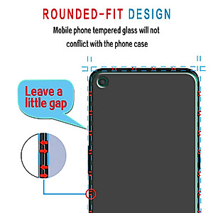 Slanku [3-PACK] For OnePlus Nord N10 5G Screen Protector Tempered Glass, Anti-Scratch, No-Bubbles, Easy installation, Case Friendly