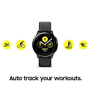 SAMSUNG Galaxy Watch Active 2 (40mm, GPS, Bluetooth) Smart Watch with Advanced Health Monitoring, Fitness Tracking, and Long lasting Battery, Pink Gold (Renewed)
