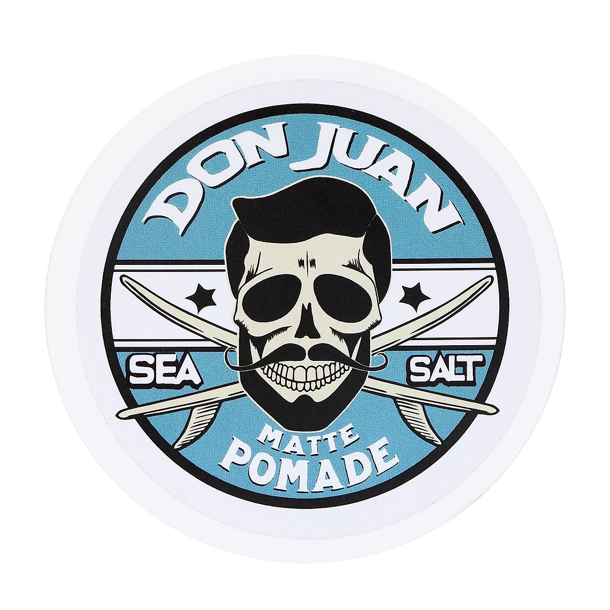 Don Juan Sea Salt Matte Pomade | Water Based | Medium Hold | Matte Finish | Natural Plant Extracts and Ocean Minerals | Surf Wax Scent, 4 oz