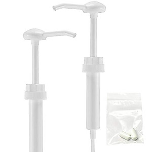 nicebottles Gallon Jug with Pump, Pack of 2