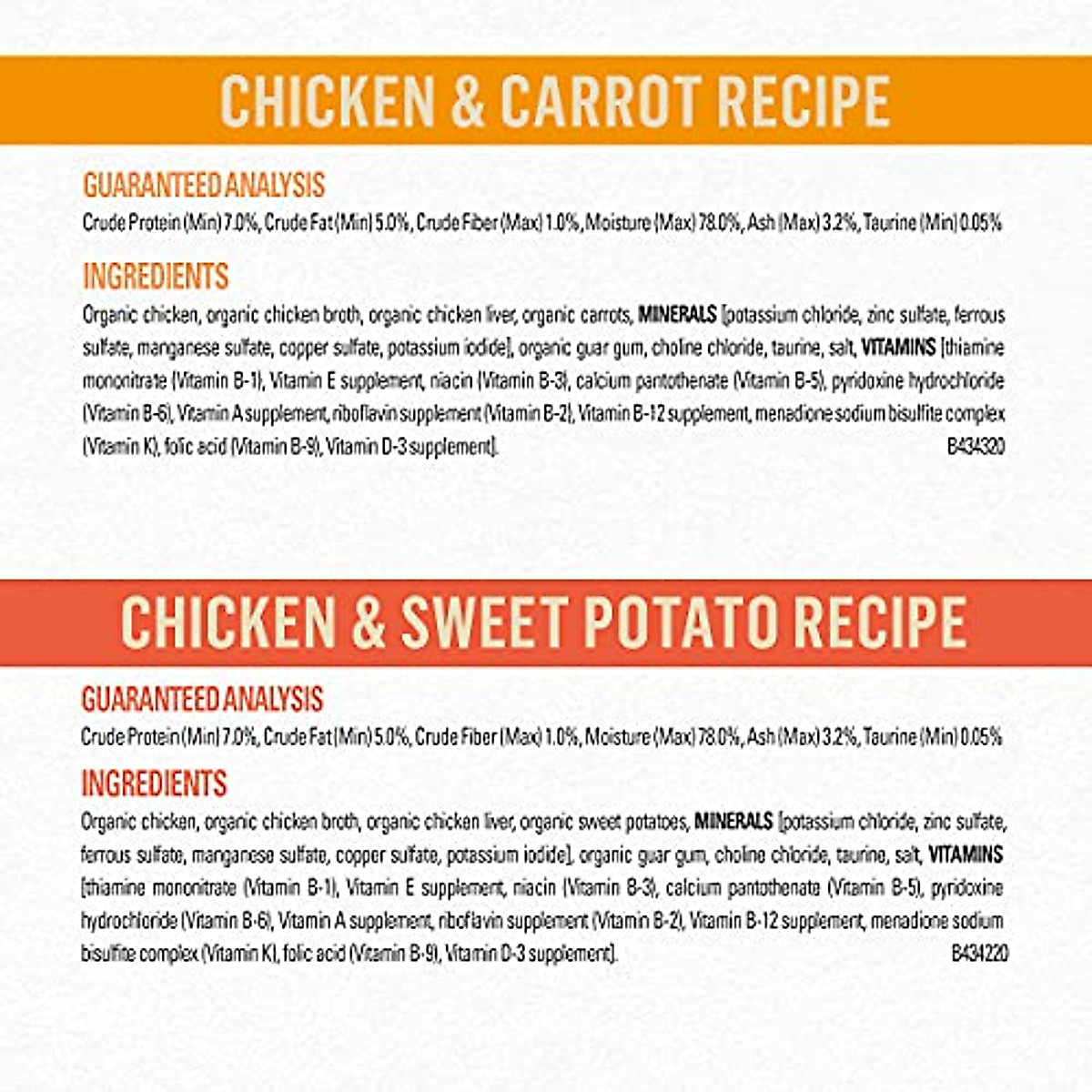 Beyond Purina Organic Pate Wet Cat Food Variety Pack, Organic Chicken Adult Recipes