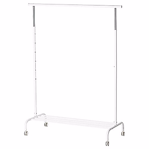 IKEA Rigga Clothes Rack, White