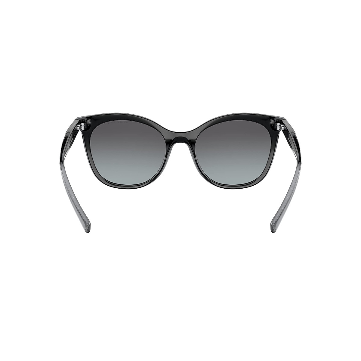 A|X ARMANI EXCHANGE Women's AX4094S Cat Eye Sunglasses, Black/Grey Gradient, 54 mm