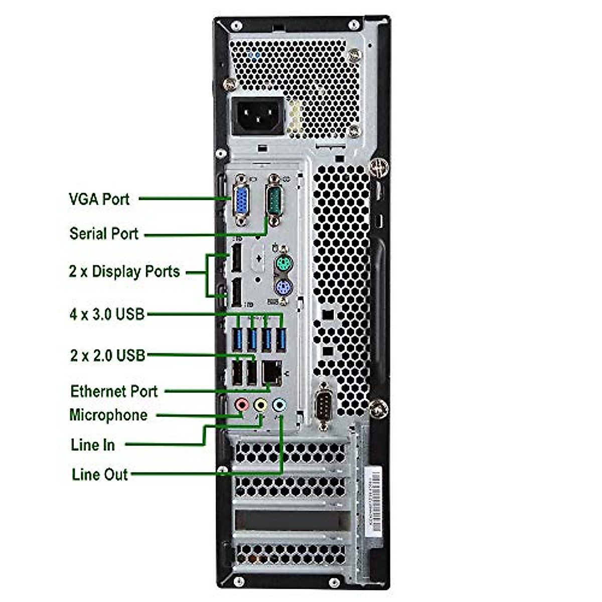 Lenovo M93P SFF Computer Desktop PC, Intel Core i7 3.4GHz, 16GB Ram, 512GB M.2 SSD, Wireless Keyboard & Mouse, WiFi | Bluetooth, New 23.8-in FHD LED Monitor, Microsoft Office 365, Win 10 Pro (Renewed)