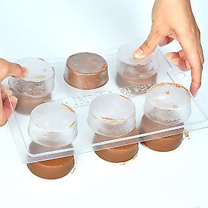 Oreo Cookie Chocolate Mold Chocolate Covered Cookie Mold 5 Pack, 6 Cylinders Each, Chocolate Covered Oreos,Candy, Cookies and Chocolate, and Even Soap Molds