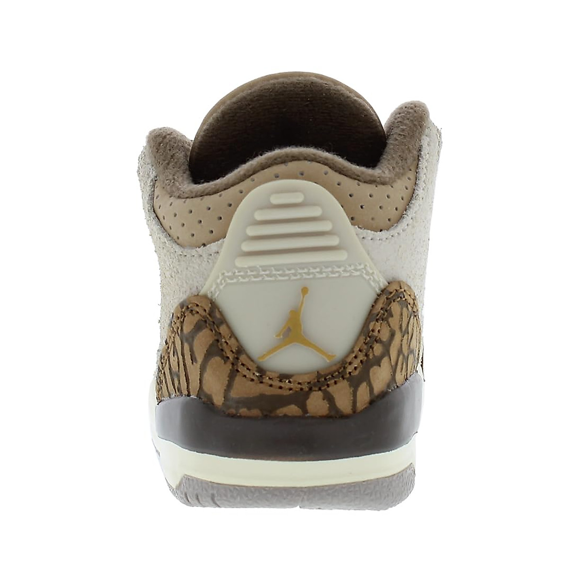 Jordan Baby Boy's 3 Retro (Infant/Toddler) Light Orewood Brown/Metallic Gold/Light British 9 Toddler M