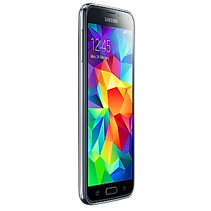 Samsung Galaxy S5 G900FD DUOS 4G LTE 16GB Unlocked GSM Dual-SIM Quad-Core Smartphone - Retail Packaging - Black