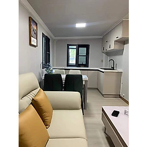 Generic 20Ft Folding Expandable Prefabricated House.Hurricane Proof. Insulated Movable Prefab Home. Prefab Tiny House 2 bedroom/1kitchen/1bathroom, E001-20ft