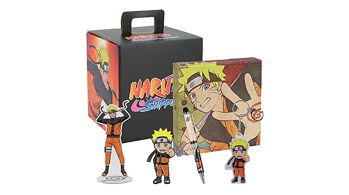 Naruto Shippuden Collector Box - 5 Official Naruto Collectibles
