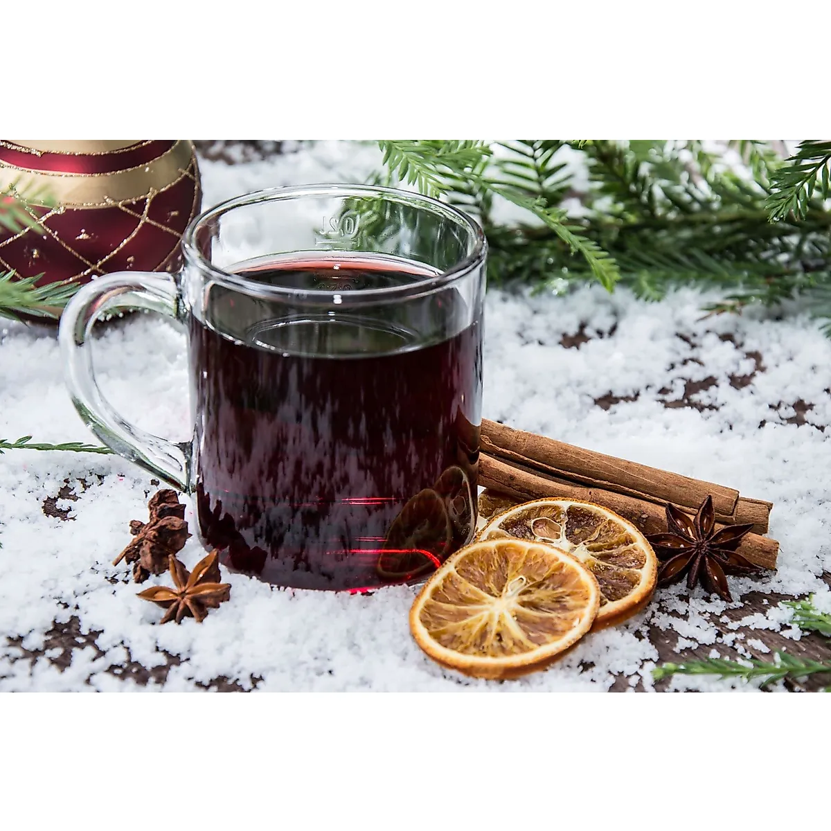 Genuine German Mulled Wine Spice Mulling Spices Mix Gluhwein - 18 x 0.5Oz Sachets - Glühwein Gewürz by Meßmer – with Helen’s Own Recipe Instruction Booklet – Winter Punch spice mix