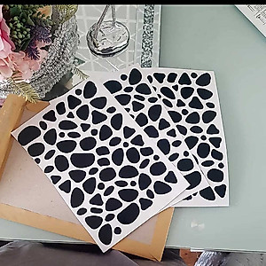 200+ Dalmation Spot Wall Stickers Irregular Polka Dot Stickers Dalmatian Spot Wall Stickers Decal Vinyl Stickers Wall Art Room Decor Bedroom Decor Peel And Stick Nursery Decor Removeable Dots Stickers