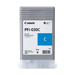 Canon PFI-030 Pigment Ink Tank Kit for Select imagePROGRAF PRO Series, Includes Matte Black/Black/Magenta/Cyan/Yellow