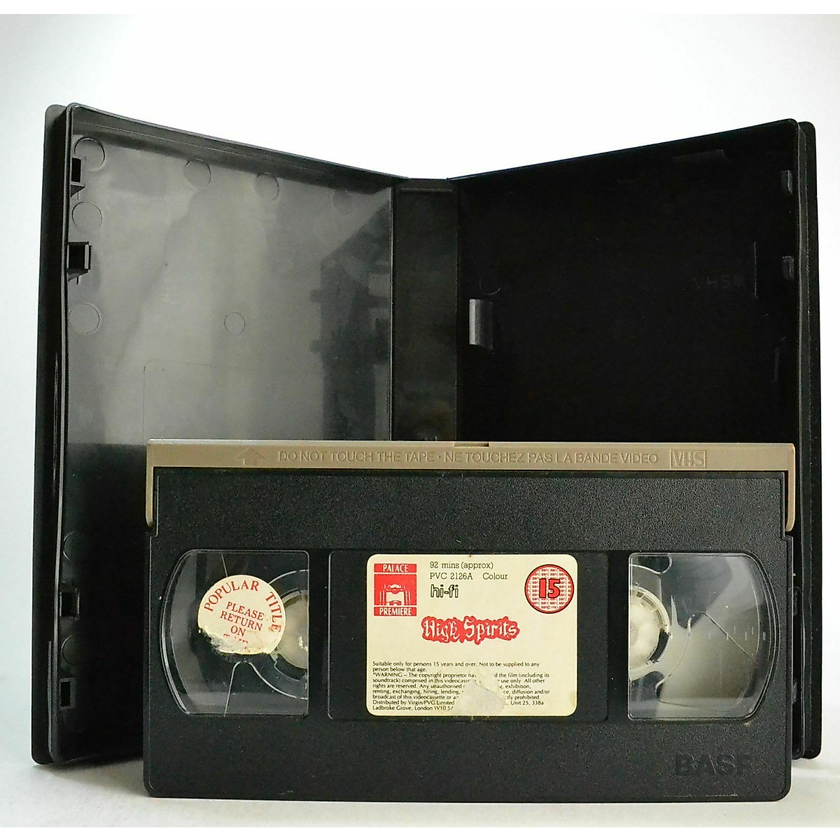 Hidden Fear - PolyGram - Thriller - Robert Logan - Levon Helm - Large Box - VHS